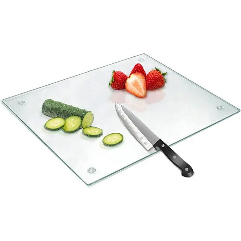 Buy Herrlich Homes Glass Chopping Kneading Board for Kitchen ...