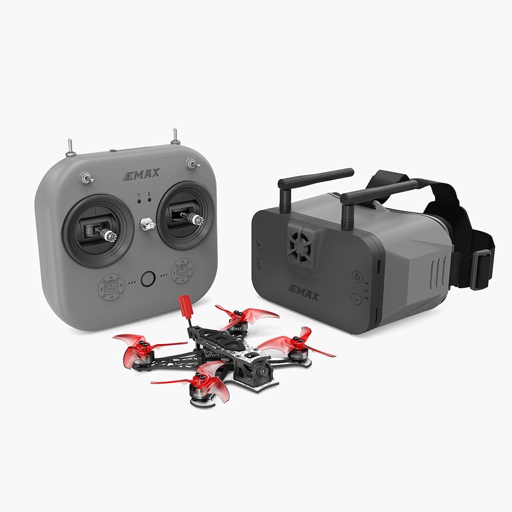 EMAX Tinyhawk 3 Plus Freestyle Drone RTF Kit Ready To Fly FPV HD Zero ...