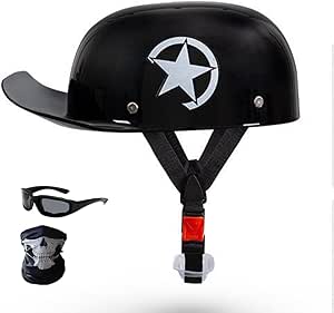 Amazon.com: Small and Light DOT Approved Baseball Cap Helmet, Half ...