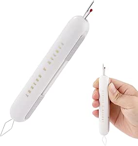 Amazon.com: 2 in 1 Needle Threader Seam Ripper, Integrated Seam Remover ...