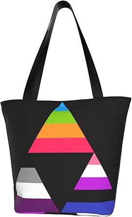 Amazon.com: Panromantic Asexual Genderfluid Triangle Pride Flag Fashion ...
