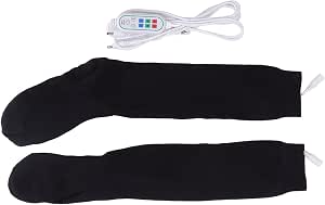 Amazon.com: USB Heated Socks, Washable Reusable Winter Electric Heating ...
