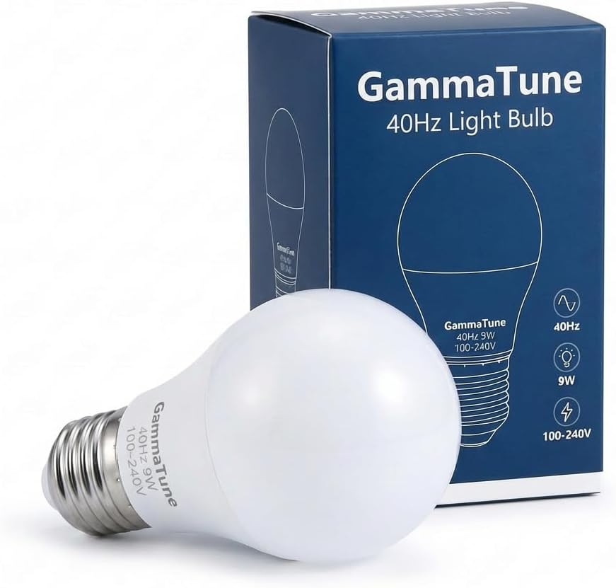 Amazon.com: Biothm 40Hz Light Bulb Device Gamma Frequency Lamp, LED ...