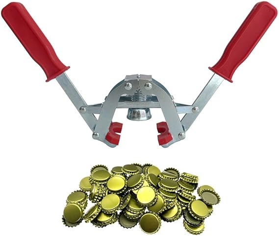 Amazon.com: Yooleantu Manual Beer Bottle Capper and caps kit with ...