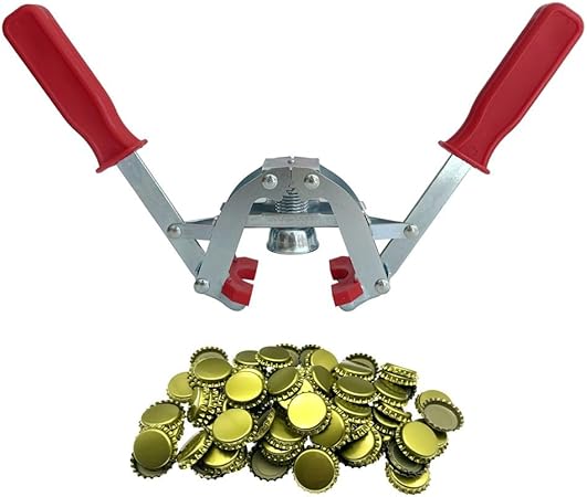 Amazon.com: Yooleantu Manual Beer Bottle Capper and caps kit with ...