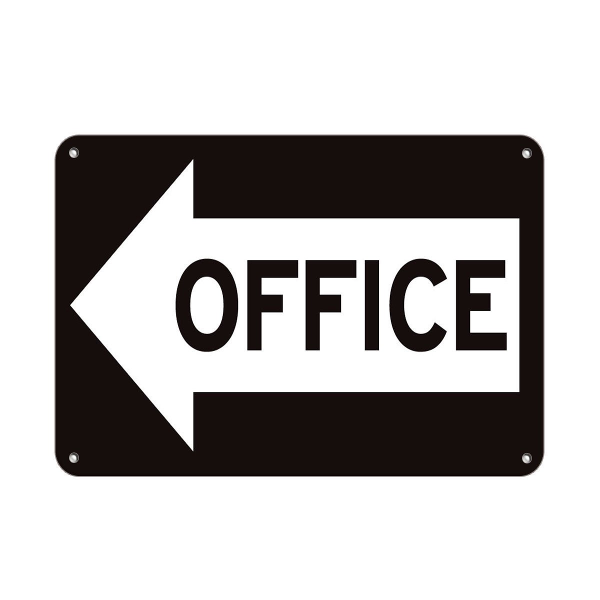 Amazon.com : Office Left Arrow Business Sign Business Directional Sign ...