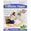 Amazon.com: Transfer Magic Ink Jet Transfer Paper-8-1/2 X11 7/Pkg ...