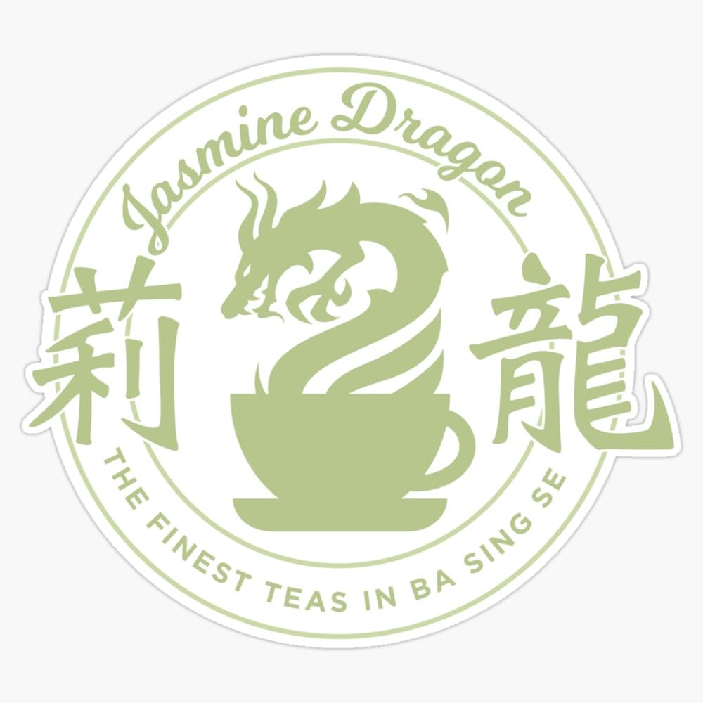 Amazon.com: Jasmine Dragon Ba Sing Se Sticker Vinyl Waterproof Sticker ...