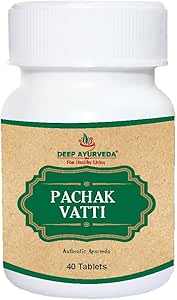 Amazon.com: DEEP AYURVEDA Pachak Vati | Beneficial in Digestive Disorders | 40 Tablet Pack ...