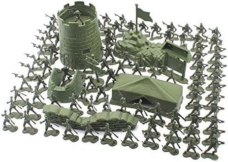 100pcs Army Men Army Soldier Plastic Toys,Military Action Figures ...