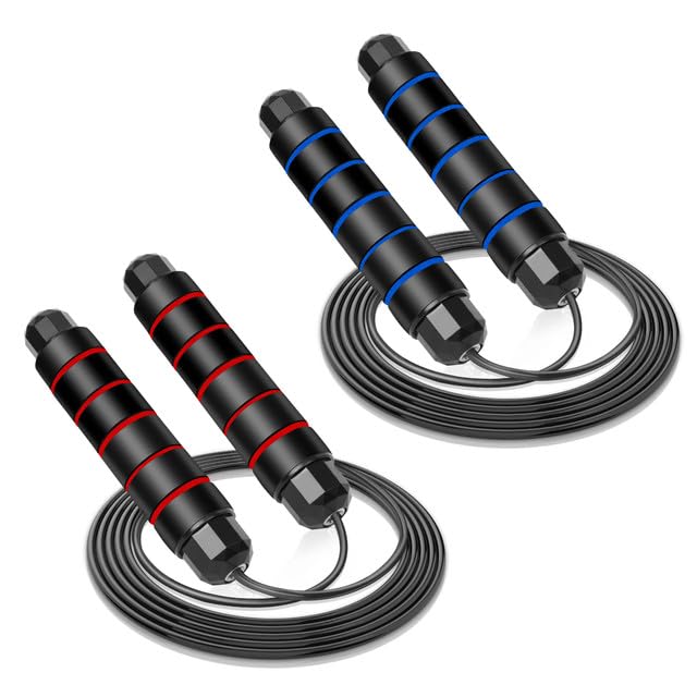 Jump Rope, Anti-Tangle Fast Jump Rope with Ball Bearings, Speed ??Jump ...