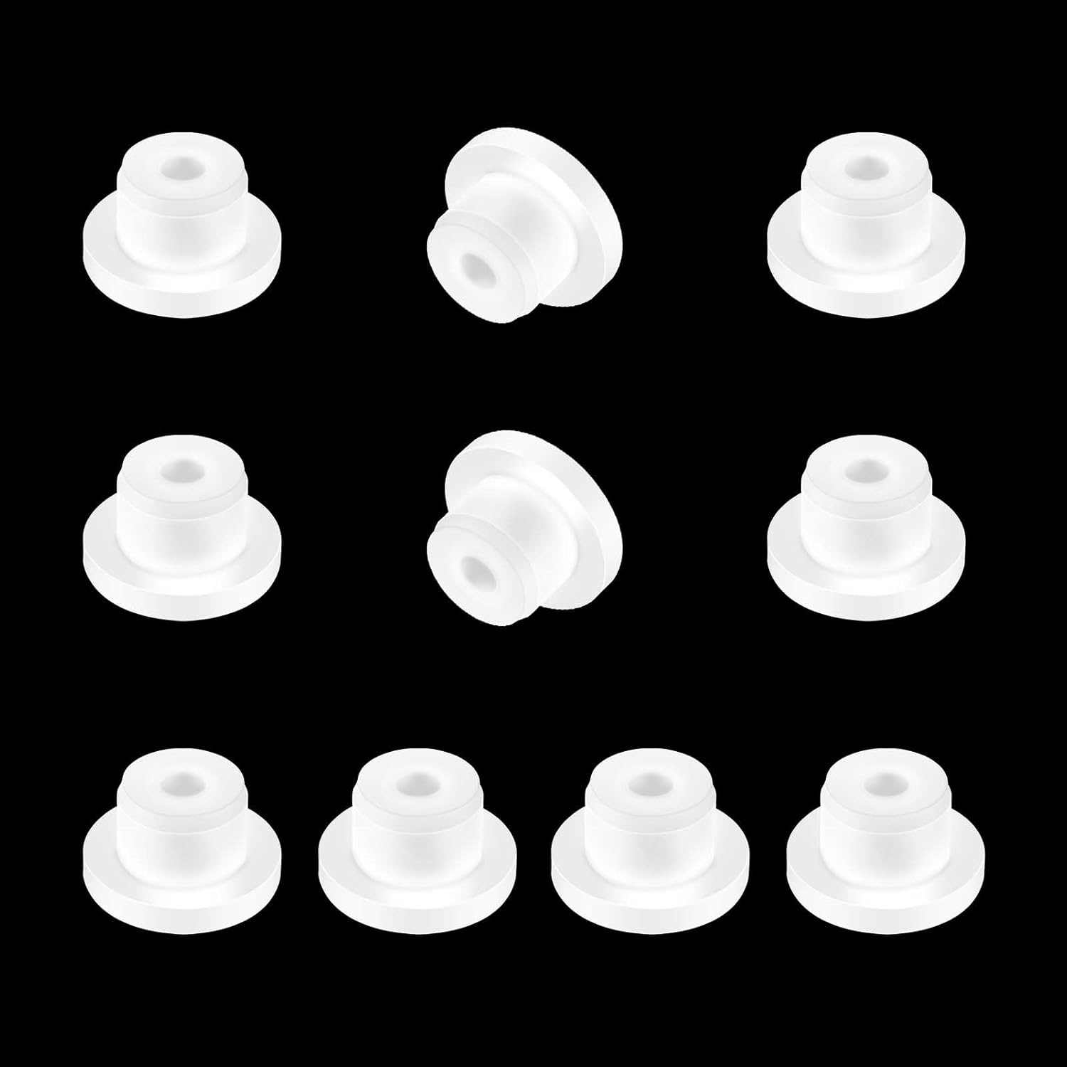 Amazon.com: 10Pc Silicone Hole Plug, 0.59”/15mm Bathtub Jet Covers ...