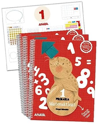 Matem ticas 1. Cuadr cula. (Incluye material manipulativo) : Amazon.co ...