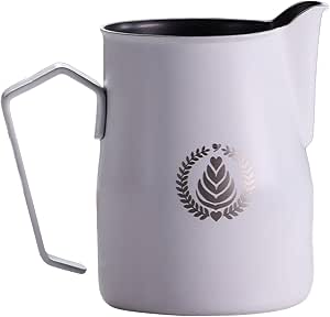 Amazon.com: AFXGUSD Sleek Ergonomic Handle Milk Jug 750ml for Latte Art ...