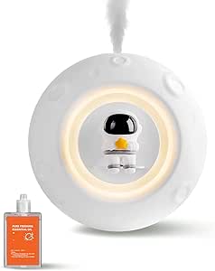 Amazon.com: Lumoonosity Wall Diffuser – White Astronaut Essential Oil ...