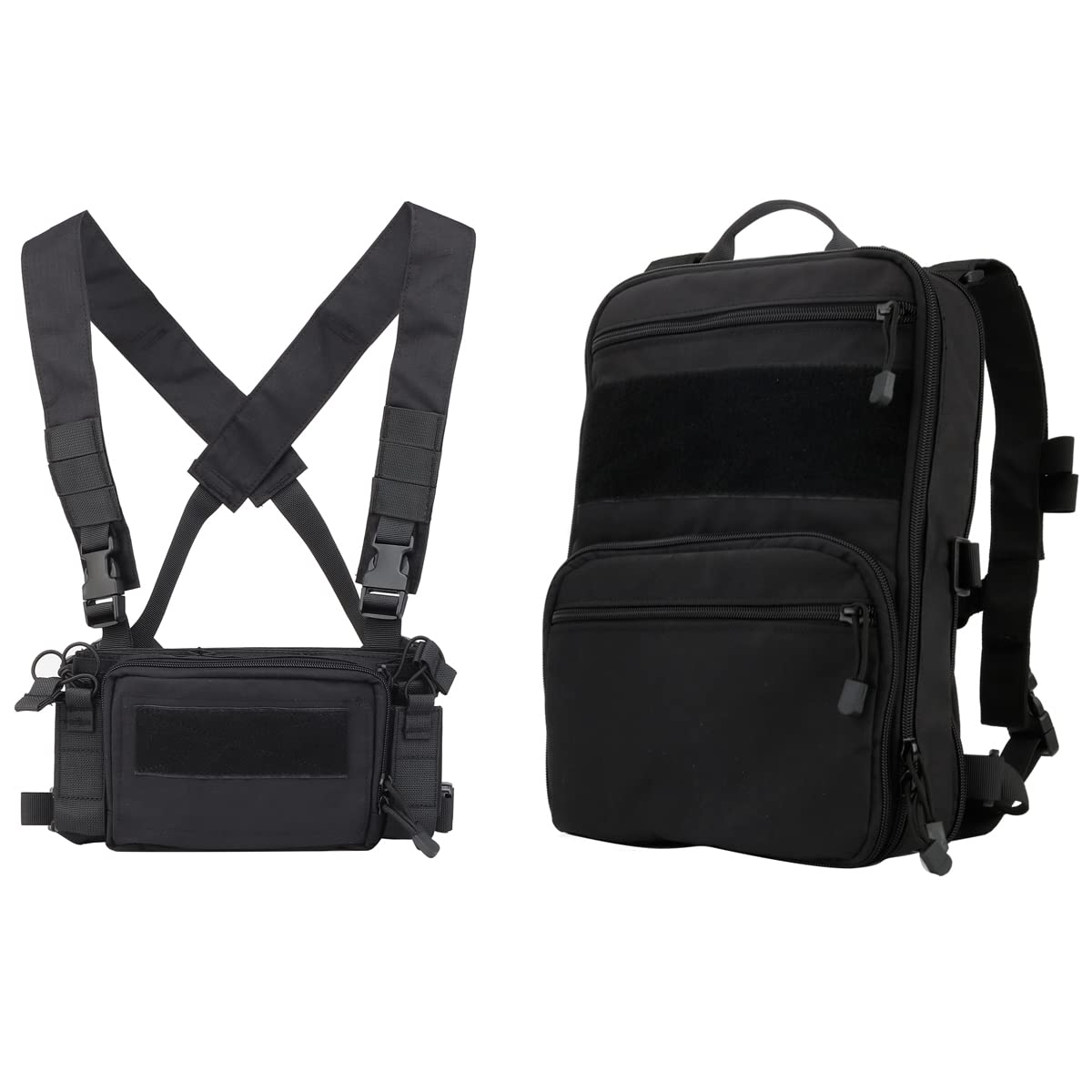 Buy Assault Chest Rig 500D Molle Multicam Vest with Multi-Pockets ...