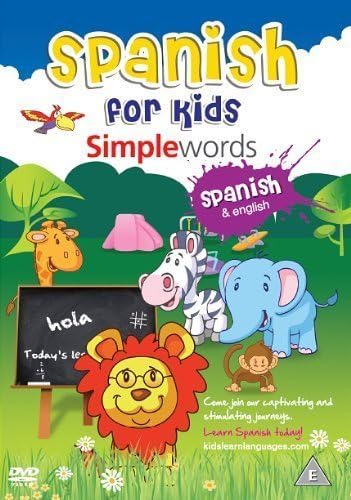 Spanish For Kids: Simple Words [DVD]: Amazon.co.uk: DVD & Blu-ray