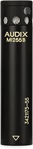 Amazon.com: Audix M1255B Miniature High-Output Cardioid Condenser ...