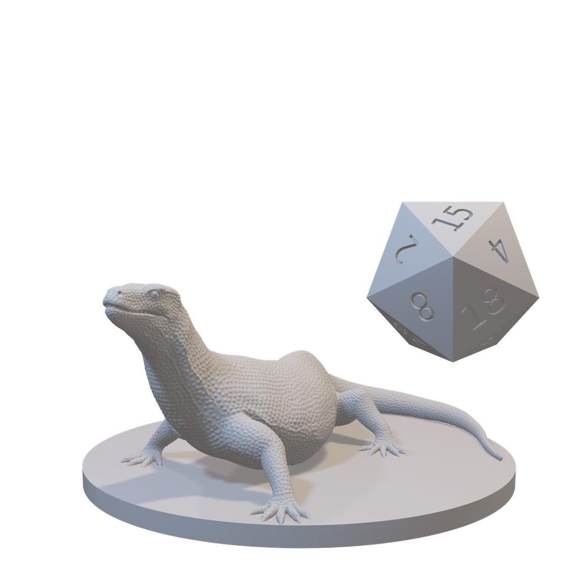 Amazon.com: Large Animal Miniature for DND Pathfinder RPG Unpainted ...