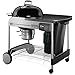 Amazon.com: Weber Performer Deluxe Charcoal Grill, 22-Inch, Touch-N-Go ...