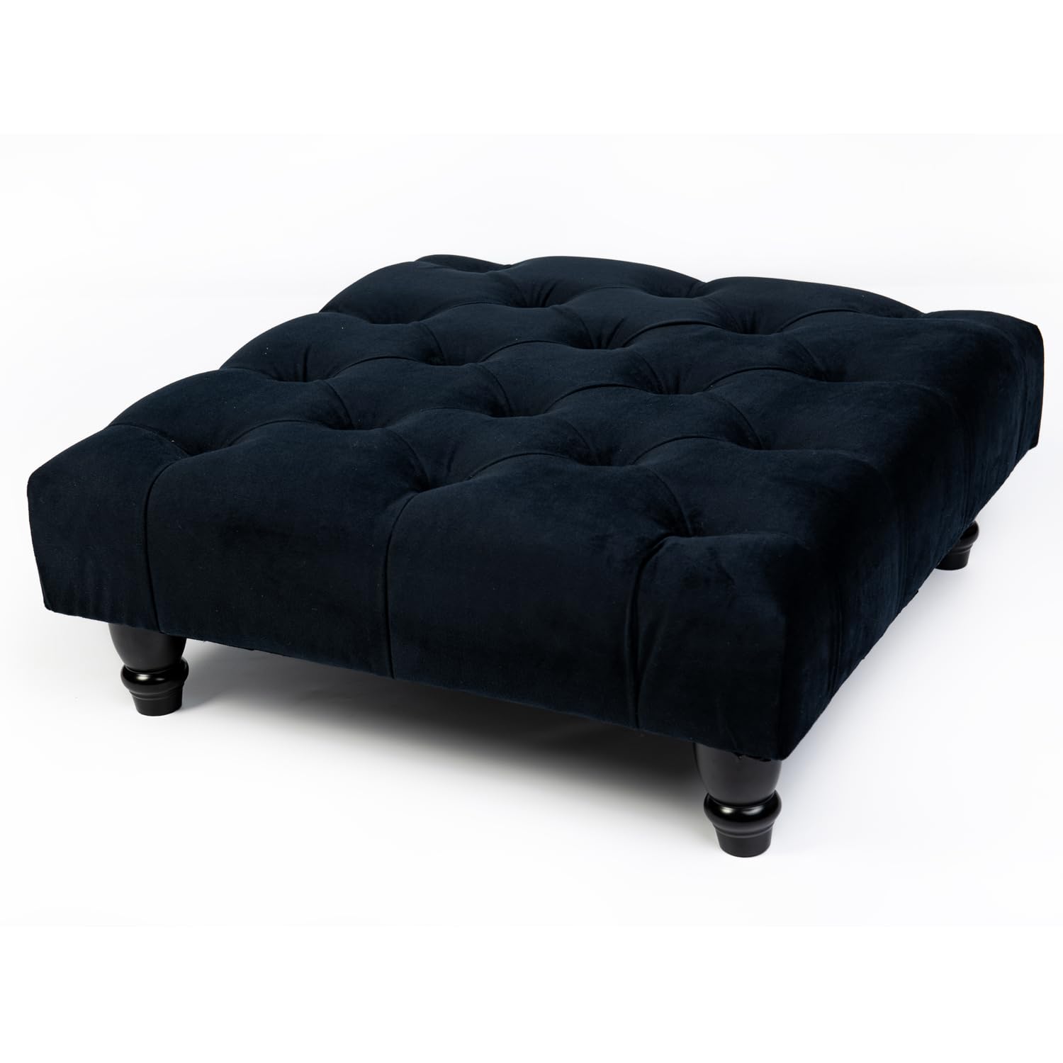 YORKSHIRE HOMEWARE Chesterfield Footstool Coffee Table Footrest in ...