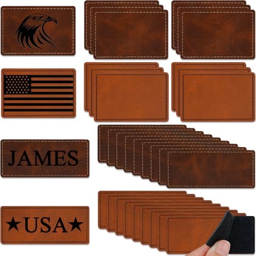 Amazon.com: iFForce Laser Engravable PU Morale Patches - 40 Sets Hook ...