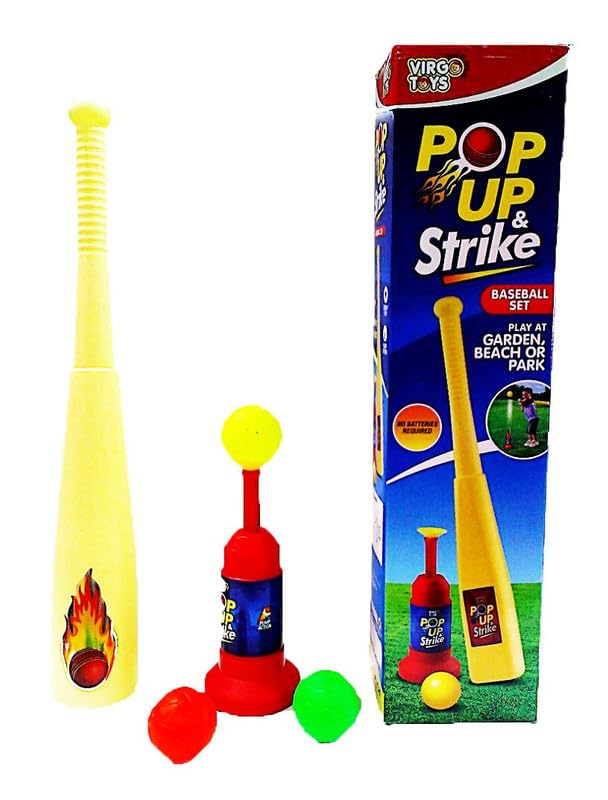 Buy MGC Ratna's Sporty Pop Up & Strike Baseball Set with Automatic Ball ...