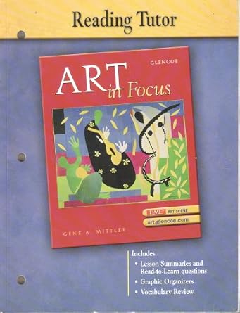 Art in Focus Reading tutor (Art in Focus): Gene Mittler: 9780078694141 ...