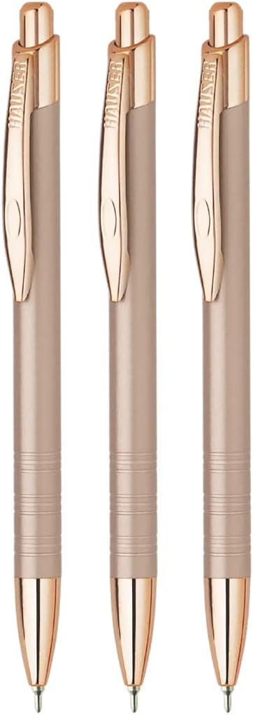 Hauser Lunar Designer Ball Pen Box Pack | Metal Body With Stylish ...