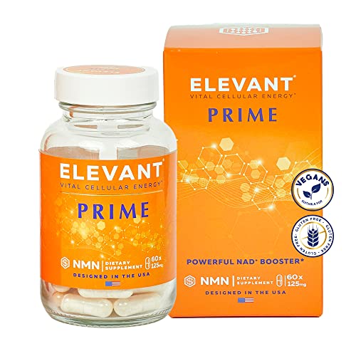 Elevant | Prime NMN Capsules | Energy All-Day Long with Nicotinamide ...