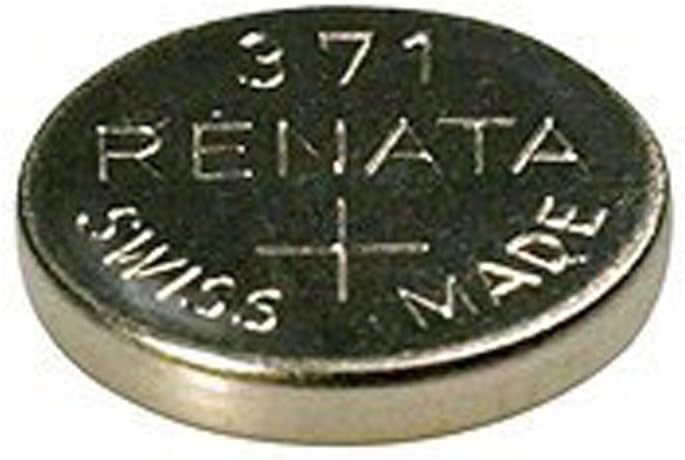 Amazon.com: Renata 371 Button Cell watch battery : Health & Household