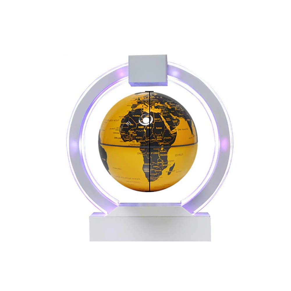 Buy FXQIN Magnetic Levitating World Globe with LED Light Base, 6 Inch ...