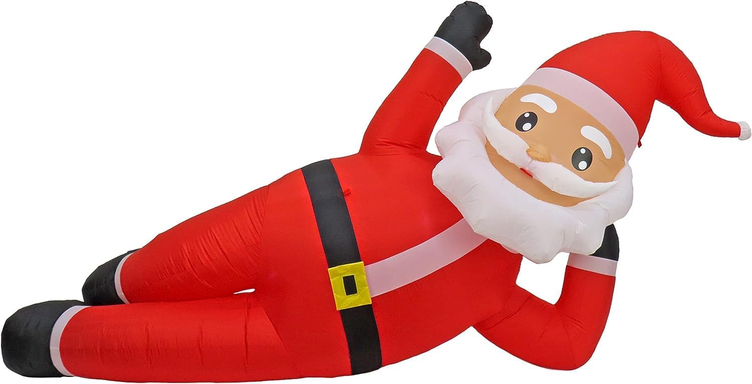 Amazon.com: National Tree Company First Traditions Inflatable Waving ...
