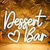 SYLHOME Dessert bar Led Neon Light Sign Home Candy Bar Snack Wall Sign ...