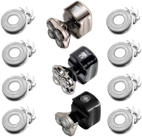 Amazon.com: Roziaplus 6D Electric Shavers Replacement Heads Bald ...