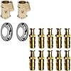 Amazon.com: Wood Grip | Anchor and Escutcheon Pool Rail Set | 4 ...
