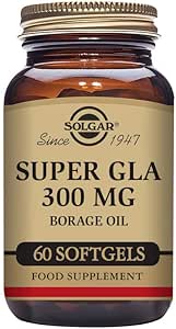 Solgar Super GLA Supplement, 300 mg, 60 Count : Amazon.com.mx: Salud y ...
