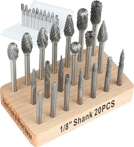 Amazon.com: Mars-Rock Tungsten Carbide Burr Set Compatible with Dremel ...