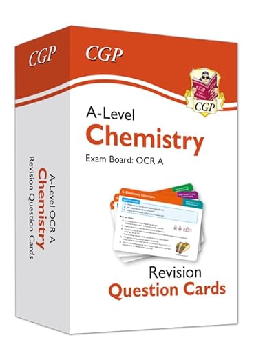 New A-Level Chemistry OCR A Revision Question Cards (CGP OCR A A-Level ...