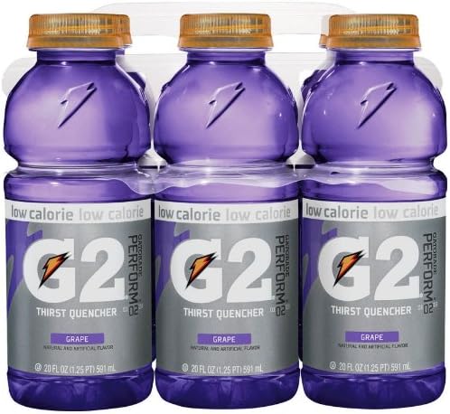 Amazon.com : Gatorade G2 Grape, 12 Fl Oz Bottles, 12 Pack : Grocery ...