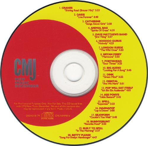 CMJ New Music Magazine December 1994, N 16 R.E.M. Cover: Frampton ...