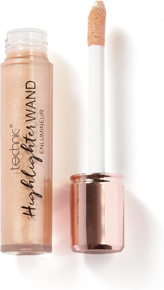 Technic Highlighter Wand - Illuminating, Gold Liquid Highlighter With ...