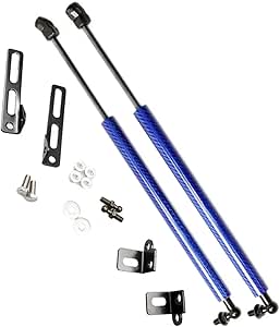 Amazon.com: HEPBAK Modify Hood Bonnet Carbon Fiber Lift Support Shock ...