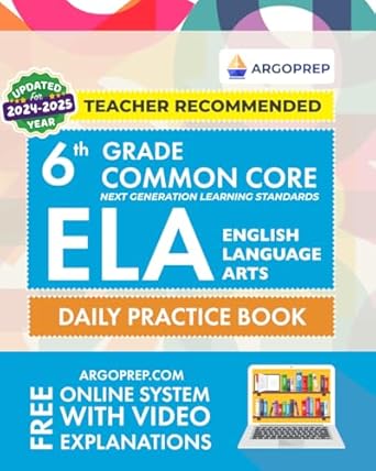 Amazon.com: 6th Grade Common Core ELA (English Language Arts): Daily ...