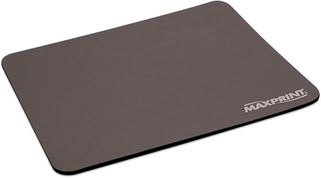 Maxprint 603579 - Mouse Pad Tecido, Preto, 22 x 17.8 cm, 1 Unidade ...