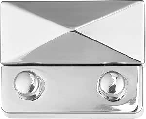 Amazon.com: uxcell Turn Lock Clasp, 44mm x 35mm Alloy Purse Thumb Lock ...