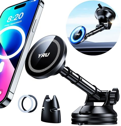 Amazon.com: Tablet Phone Holder, Aluminum Alloy Car Phone Mount with ...