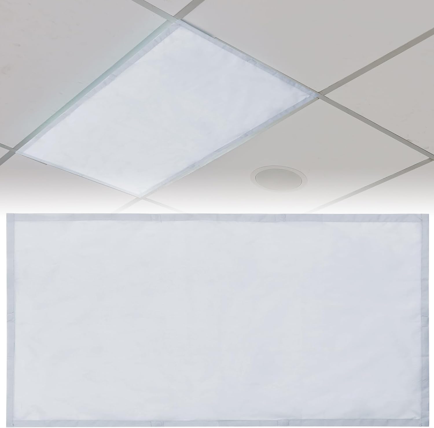 Patelai 4 x 2 Feet Fluorescent Light Cover for Ceiling Classroom ...