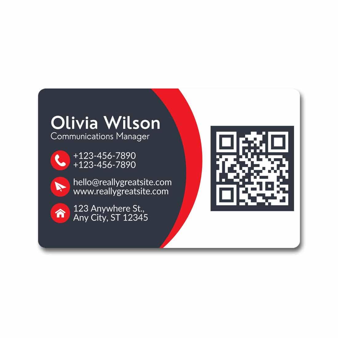 Qr code visiting card foto - Blackdragontours.com