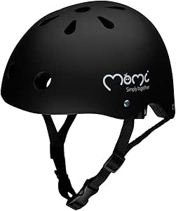 MoMi Mimi Children's Helmet, Adjustable, Head Circumference 47-58 cm (1 ...